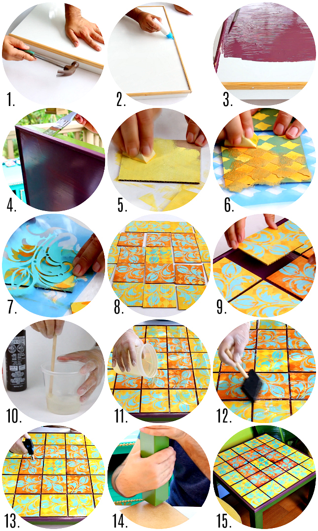 Mark Montano: Cardboard Tile Ikea Hack