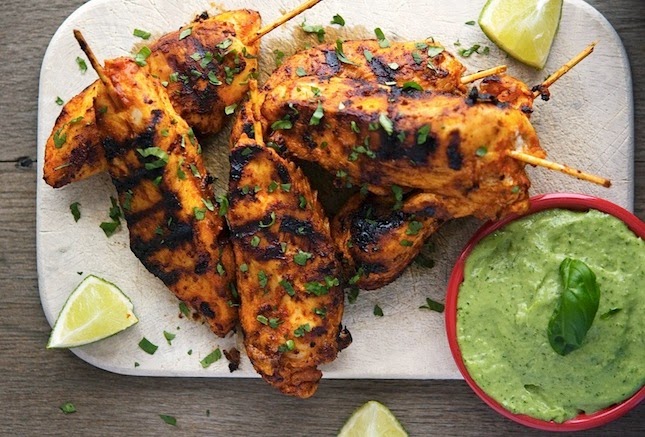 The Iron You: Chipotle Honey-Glazed Chicken with Avocado Cream Sauce