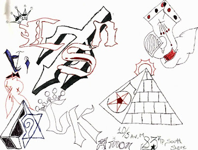 TROPICALIZER: Chicago gangs // Drawing