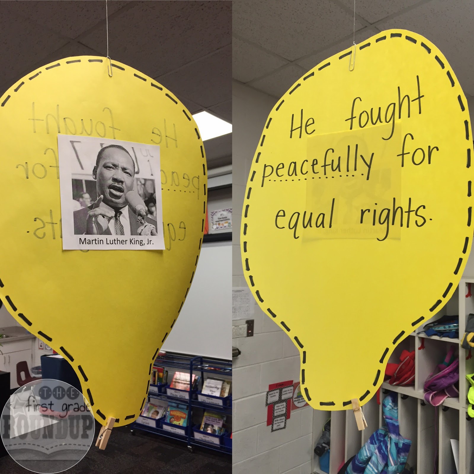 martin luther king jr craft and activities for 1st Grade - The First ...