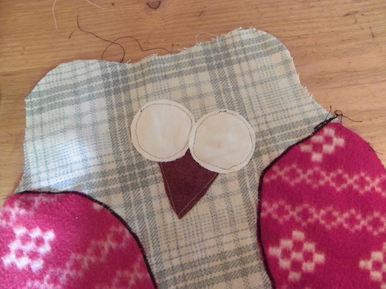 Monsterlabel: die Eule Emma