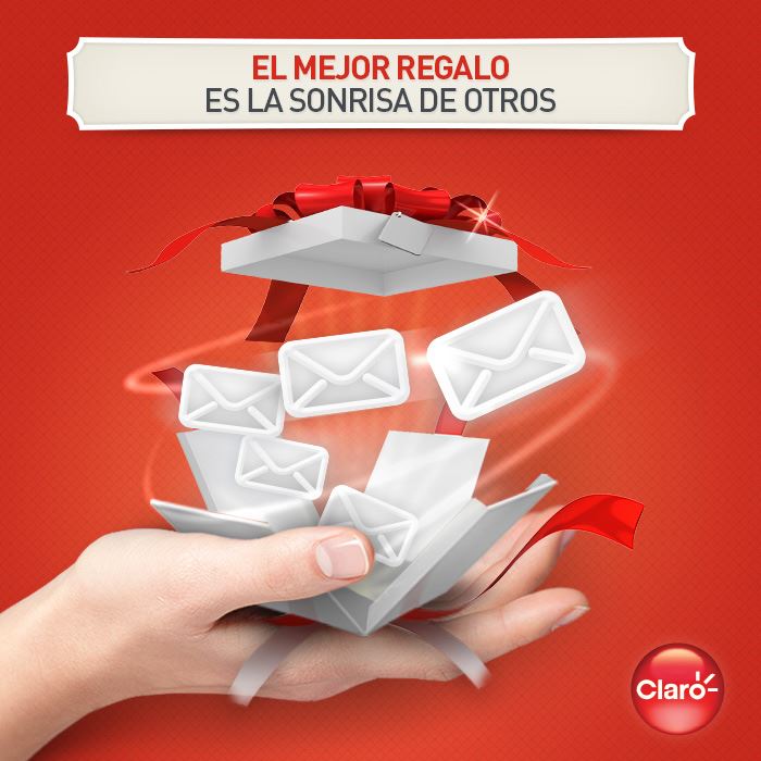 CLARO QUE TIENES MAS: SMS de regalo Claro