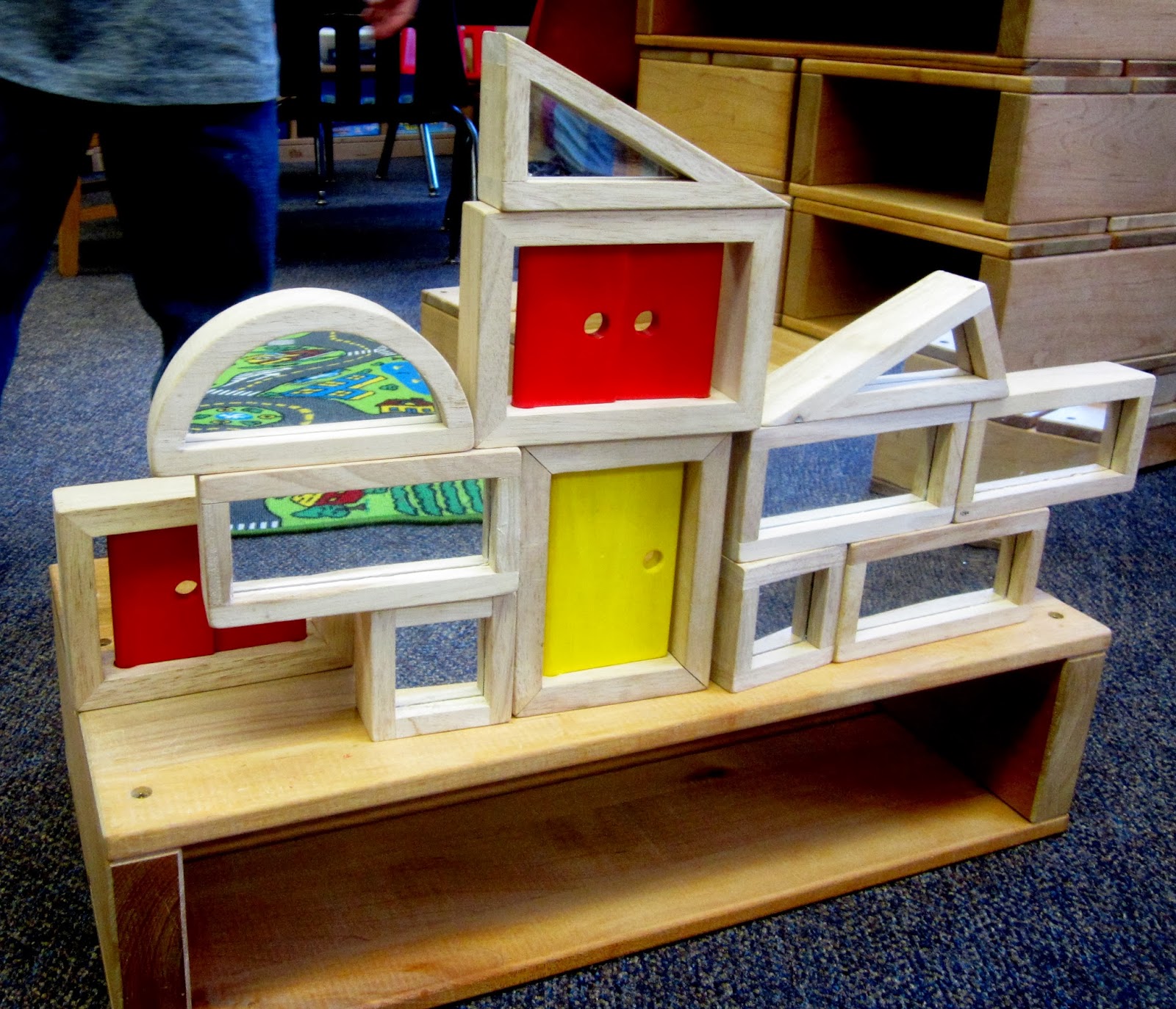 art and soul preschool: Our Block Area