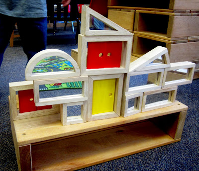 art and soul preschool: Our Block Area