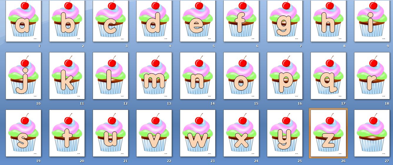 SRI EMBUN: KAD HURUF ABC DAN ALIF BA TA COMEL