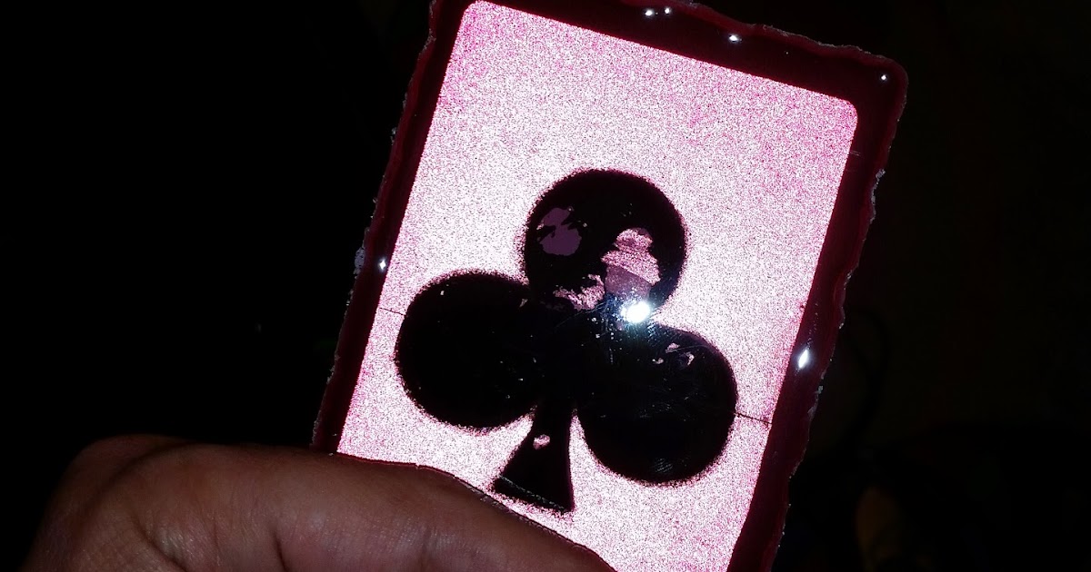 Mirrored Line Props: Commission 1: Gambit Cards WIP