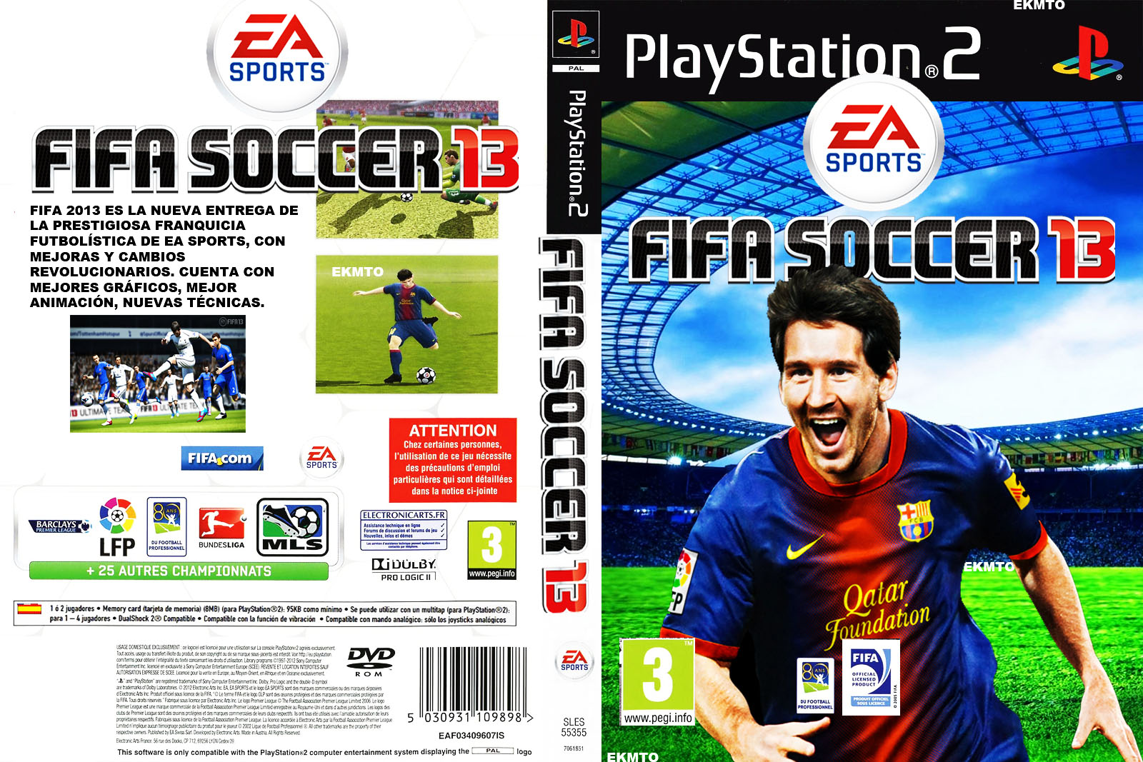 Cover: fifa 13 ps2