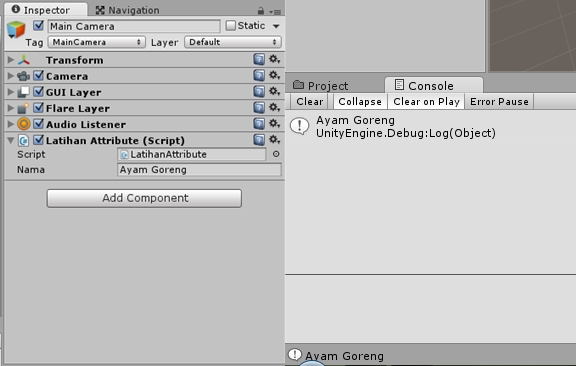 Unity Tutorial Indonesia Attribute Serializefield