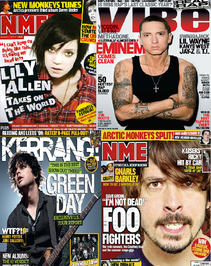 Porrino AS media magazine: Conventions Of Magazine Front Covers And ...