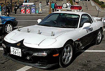 CLK's Model Car World * 車天車地 CLK: Tomica Limited Mazda RX-7 Patrol Car ...