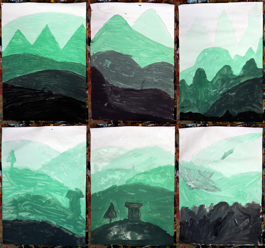Art With Mr Hall: Value Landscapes