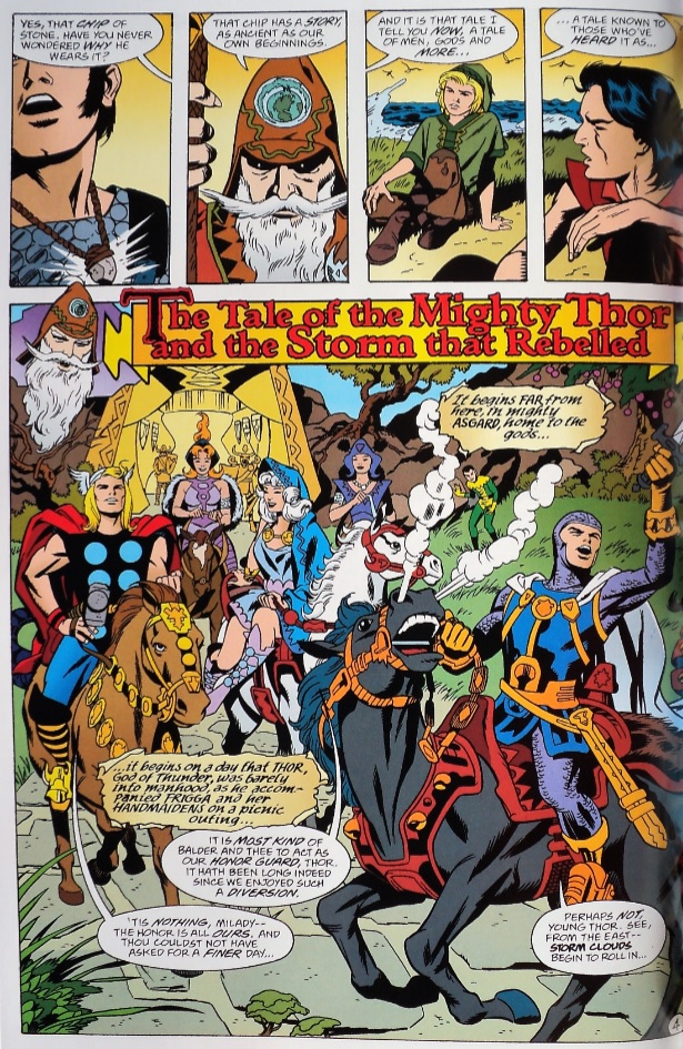 Arion's Archaic Art: Thor: Godstorm - Kurt Busiek & Steve Rude