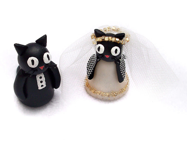 Three Little Cats Shop: Cat Cake Toppers