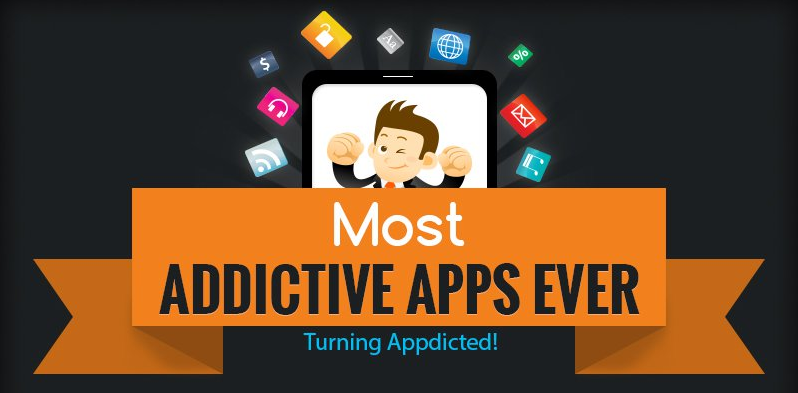 Most Addictive Apps [Infographic] | Poketors - Technology Blog