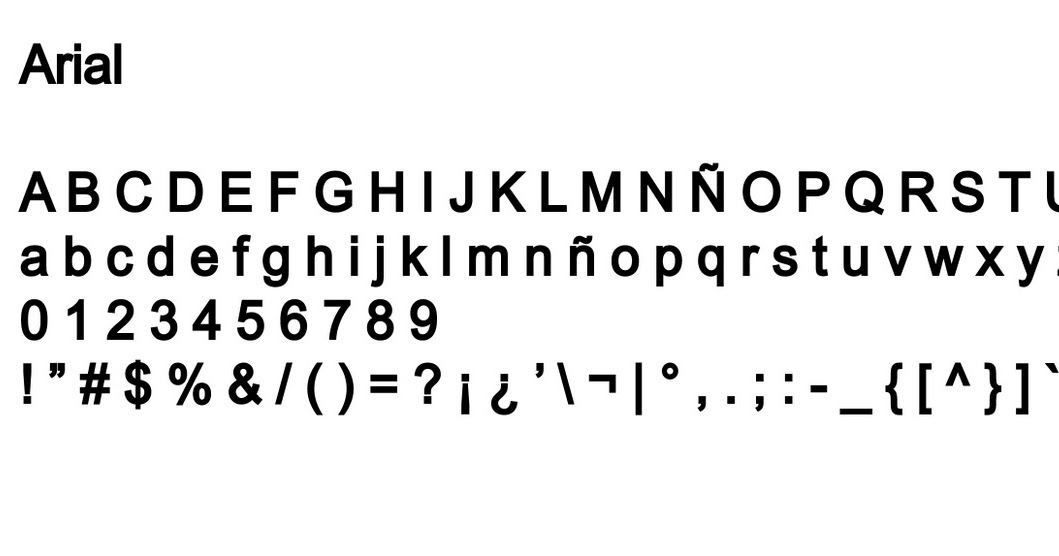 Todo sobre las familias tipográficas: Origen de Arial