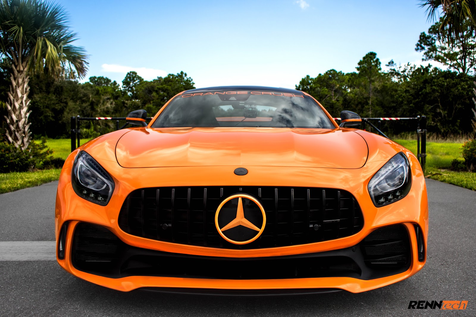 RENNTECH :: NEWS: RENNtech AMG GT R The Orange Beast