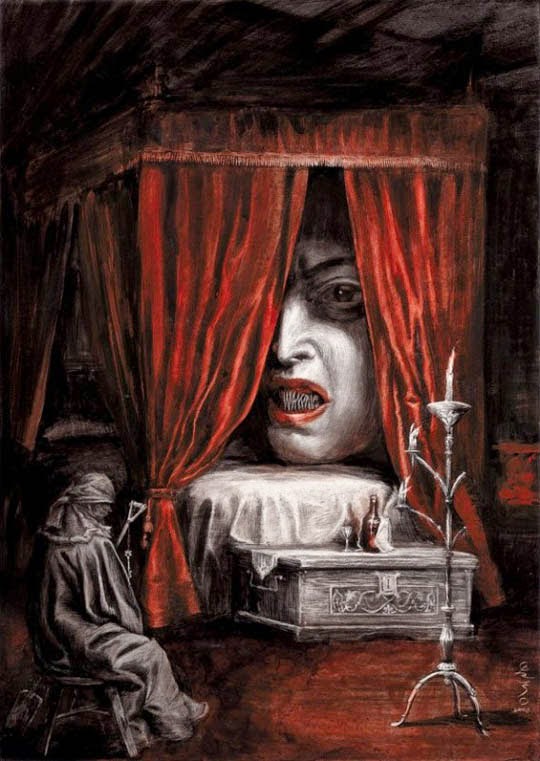 antblog: L'arte inquietante di Santiago Caruso