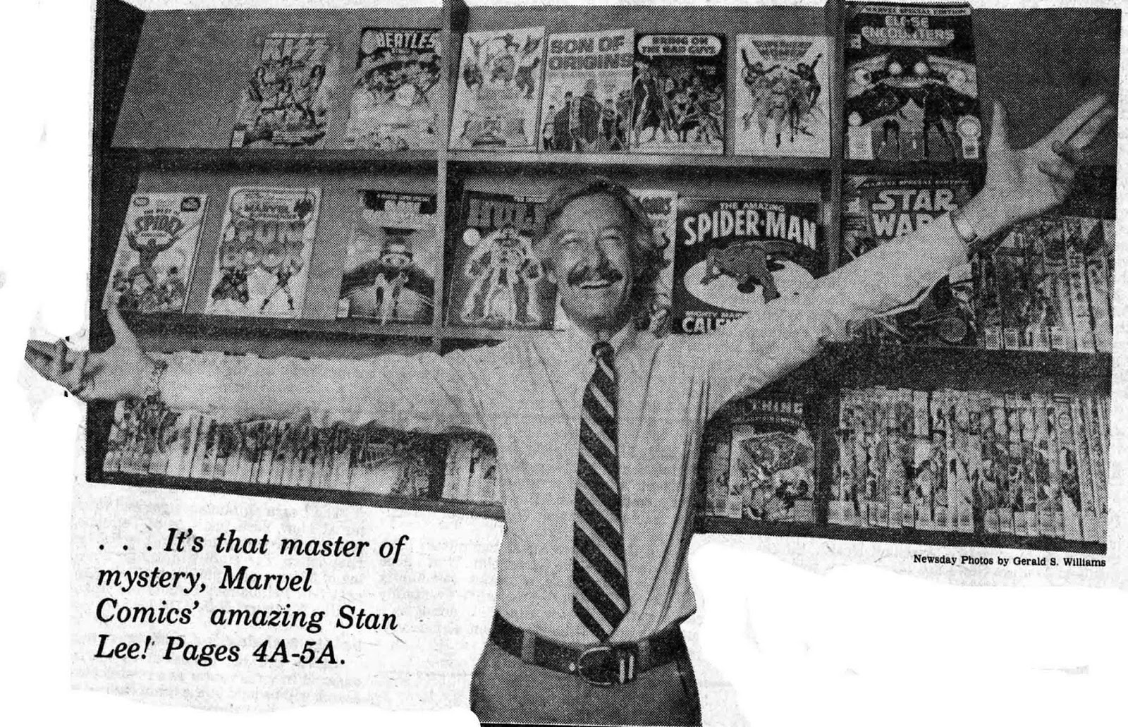 Barry's Pearls of Comic Book Wisdom: Stan Lee Article: Newsday June 8 ...