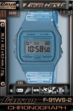 Casio F-91: Las diferentes variantes de los F-91