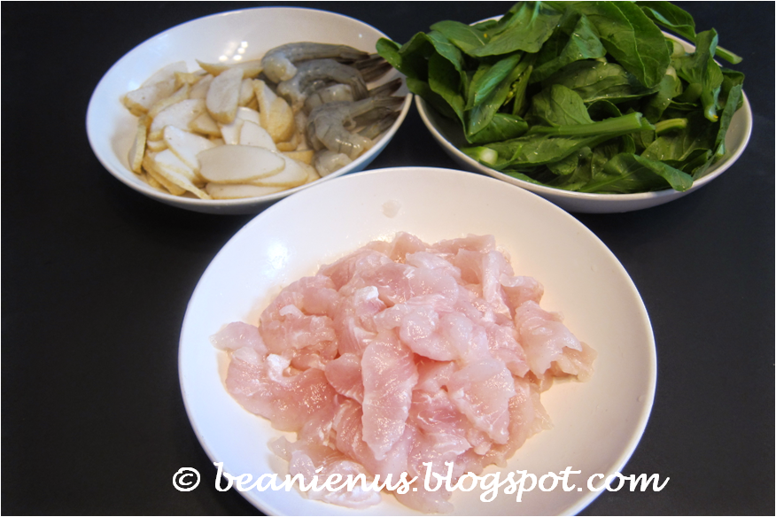 Beanie N Us!: $10 Meal - Meal 3 (Seafood Mui Fan!)