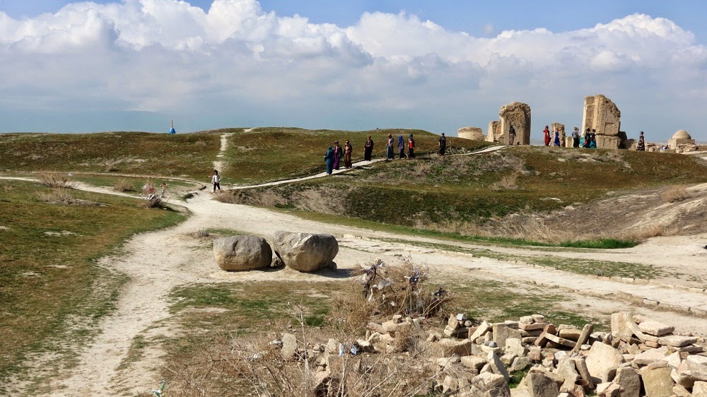 Burn Up the Road: Seit Djemaletdin Medieval Mosque Ruins (Annau Mosque ...