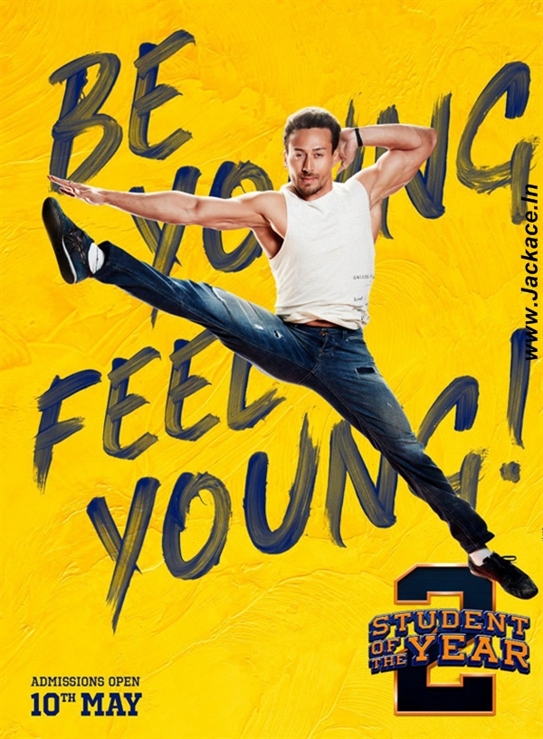 Tiger Shroff Starrer Student Of The Year 2 First Look Posters | Release ...