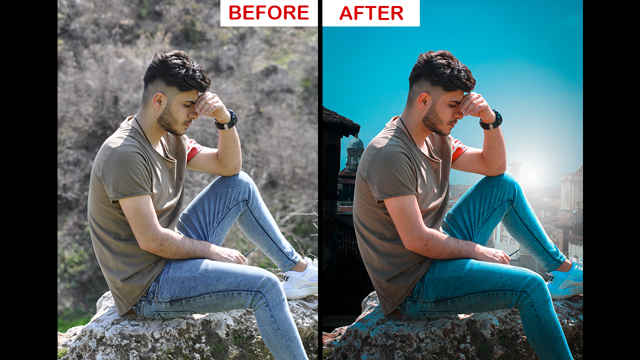 Camera RAW Teal Orange Effect & Quick Photo Manipulation - zanuara.com