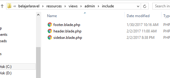 Cara Membagi Template Menjadi Beberapa Bagian di Laravel (Blade ...