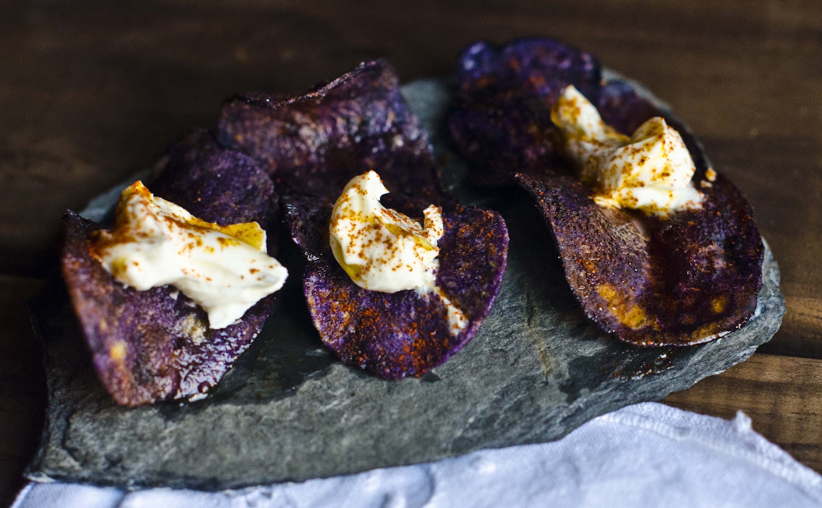 COMPARTIENDO MI PEQUEÑO MUNDO: PATATILLA MORADA CON QUESO