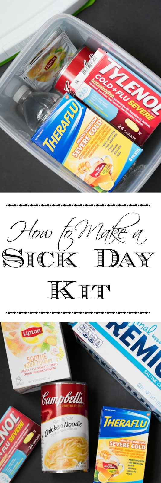 How to Create a Sick Day Kit - The Kitchen Wife