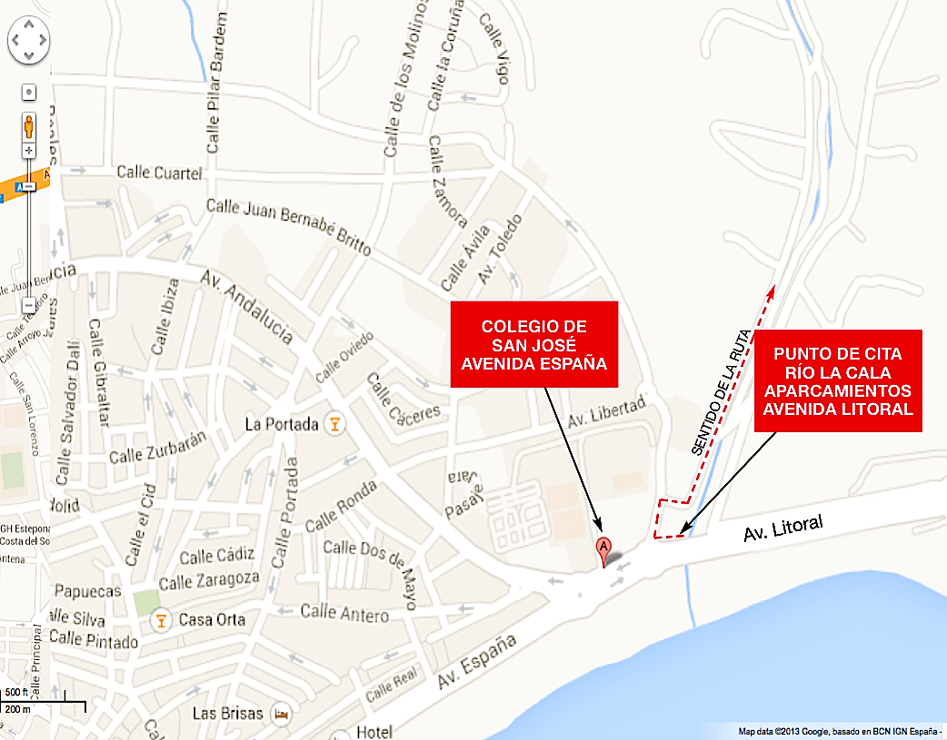 Los Pinsapos - Senderismo y Naturaleza: Por el camino de Estepona a ...
