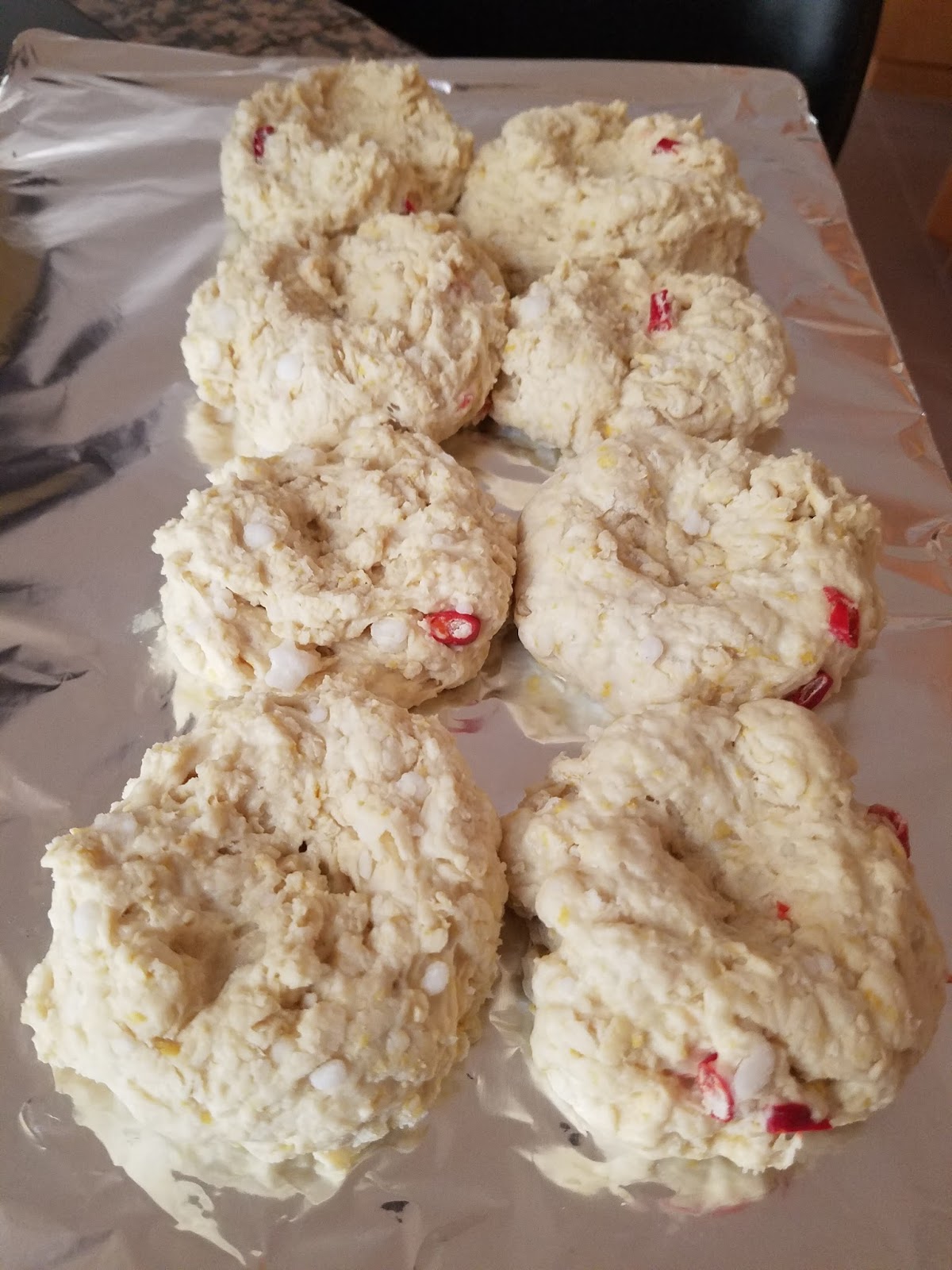 Halah Bakes: Spicy Cheesy Biscuits (Vegan)