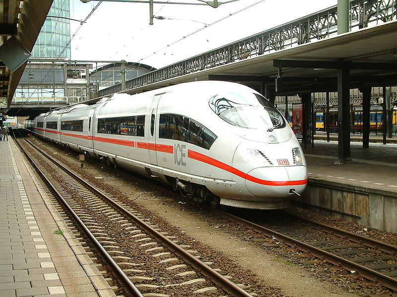 Transportation Picture: German ICE 3 high-speed train