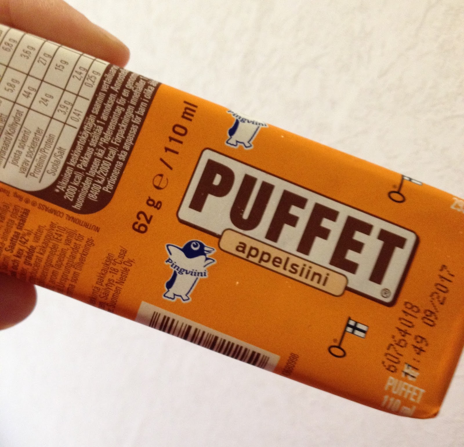 Jäätelön viemää: Puffet Appelsiini