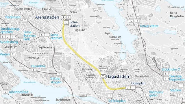 Stadsutvecklingen: Gula linjen