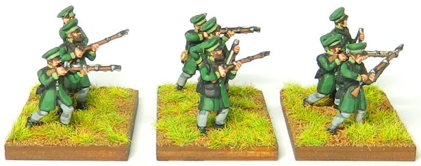 MacPhee's Miniature Men: Giant Commission -- Field Jager and 95th Rifles