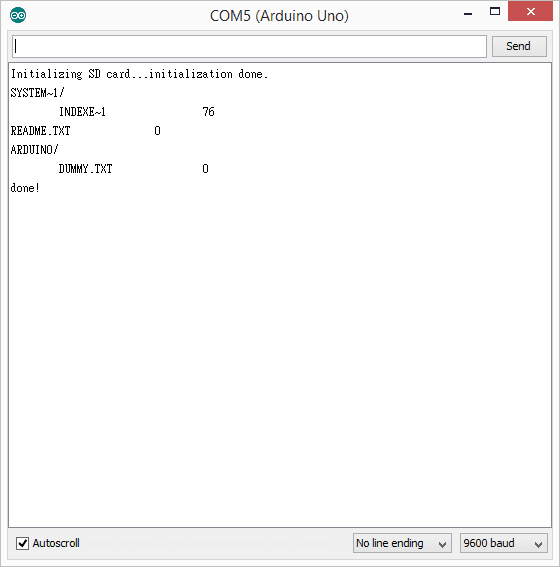 我的 Arduino 學習筆記: SD Card 模塊