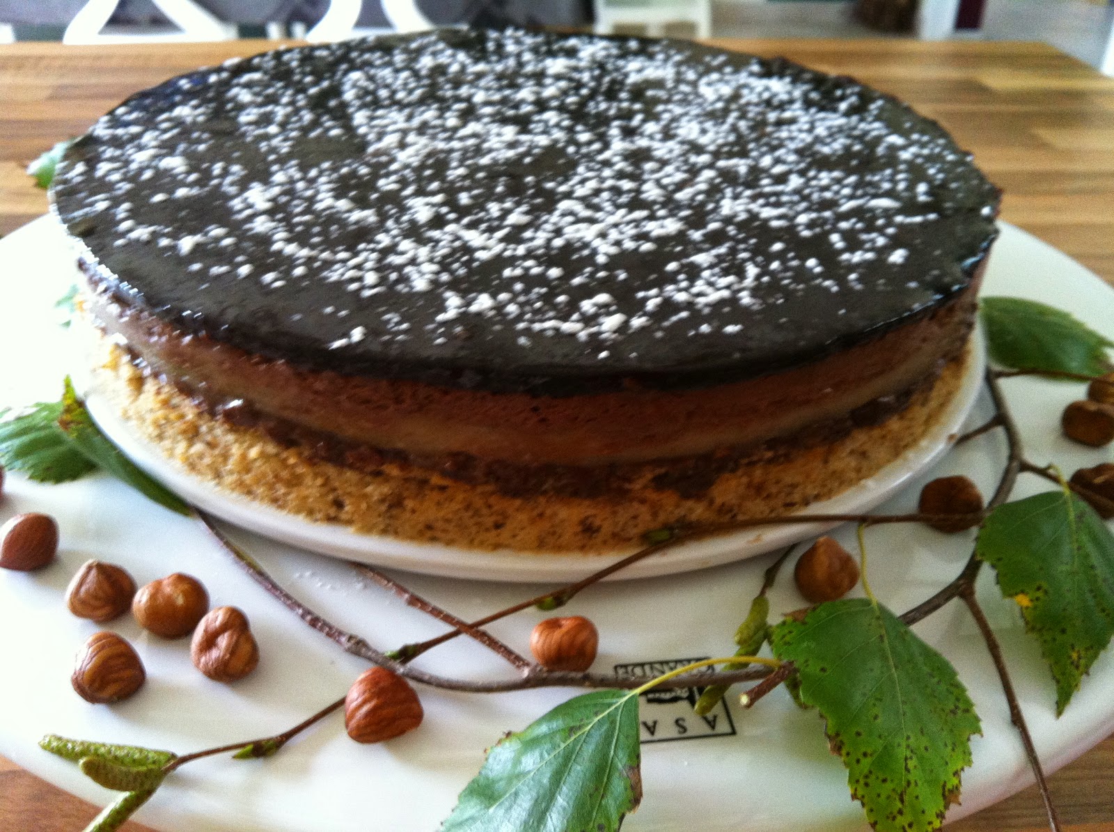 ENTREMET NOISETTE CHOCOLAT