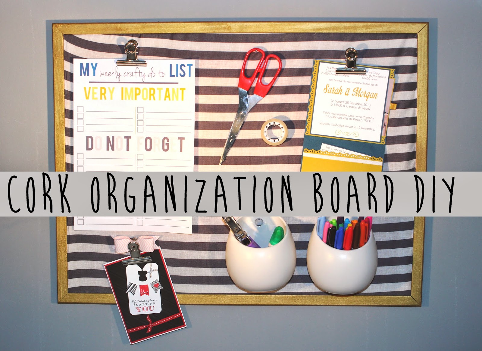Diy Organization Board Ideas at Jade Stainforth blog