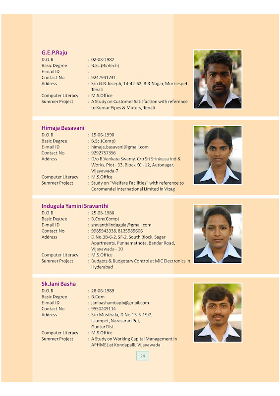 P.B.Siddhartha College of Arts & Science, Vijayawada: Placement ...