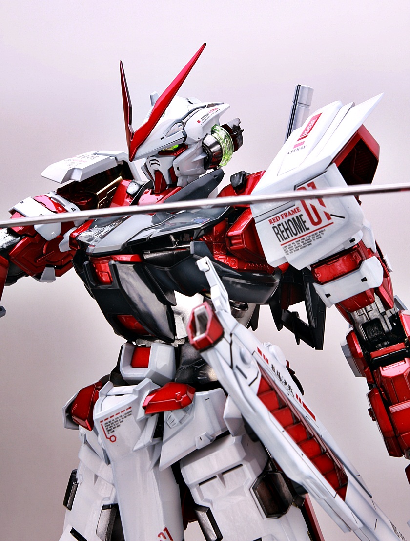 GUNDAM GUY: PG 1/60 Astray Red Frame - Painted Build