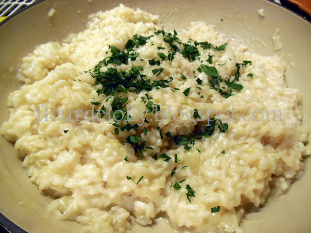 Fleur de Lolly: Creamy Parmesan Risotto