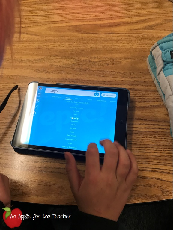 An Apple For The Teacher: Epic! App Review