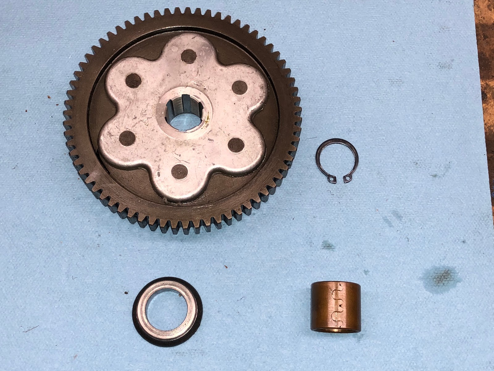 Honda CT90 Engine Reassembly