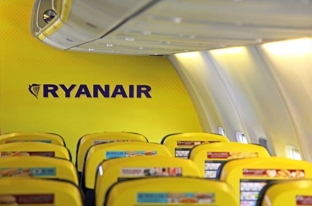 Ryanair reveals new cabin interiors... with a lot less yellow - VaNews