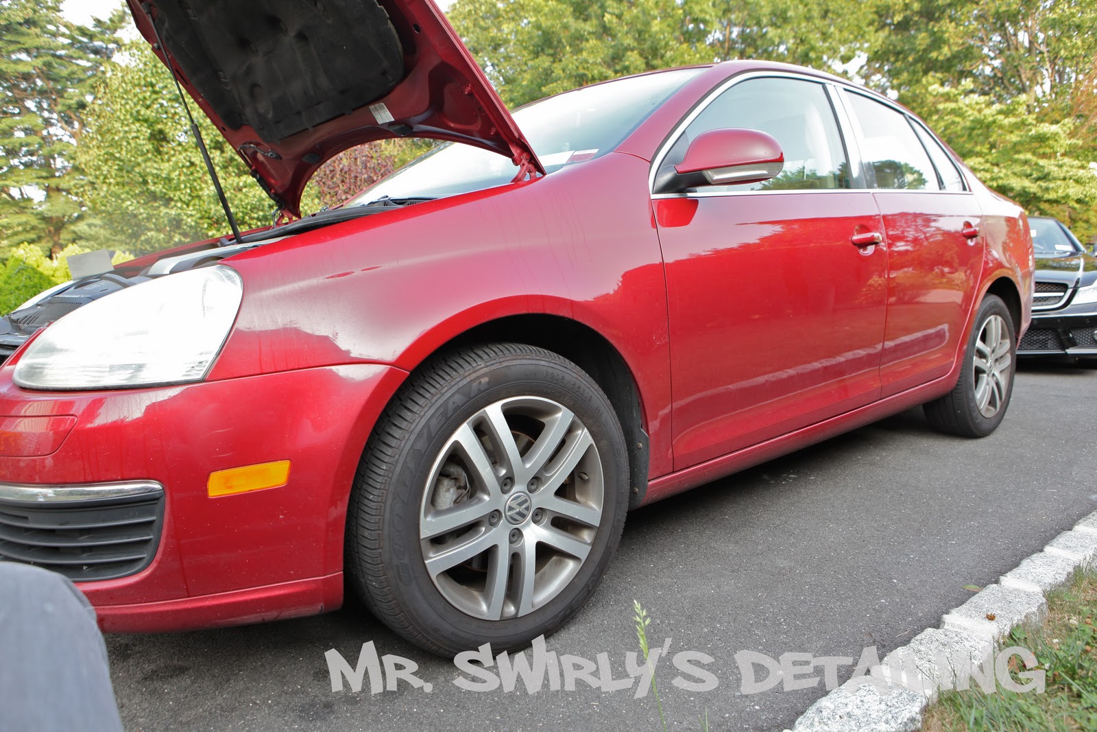 Mr. Swirly's Detailing: 2006 Maroon VW Jetta