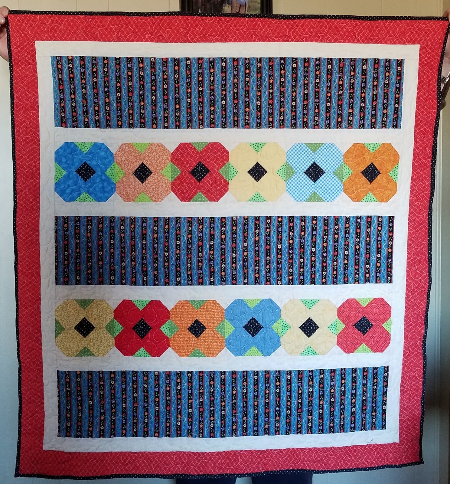 Lovin' Life At The End Of The Dirt Road: German Baby Quilt