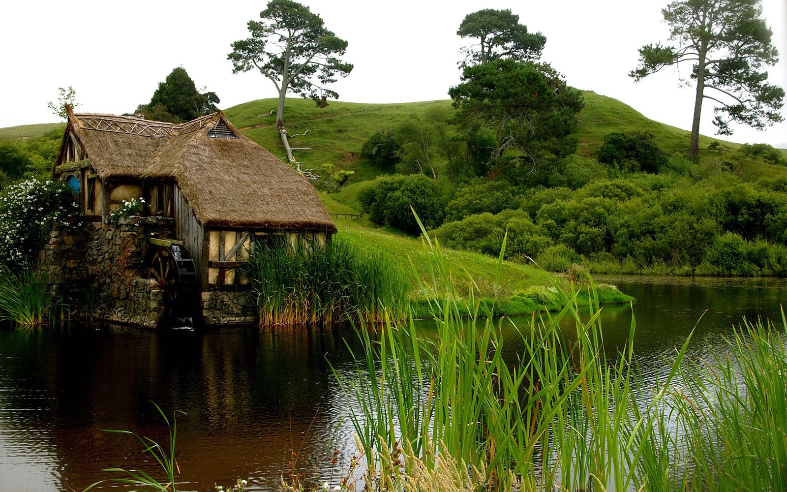 House And Pond Wallpapers - 3D HD Wallpapers
