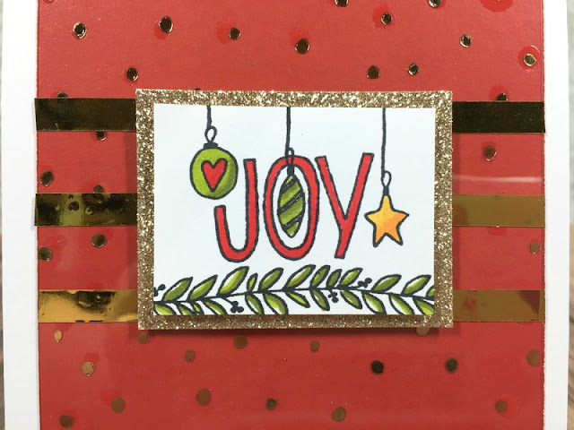 Courtney Lane Designs: Joy Christmas card