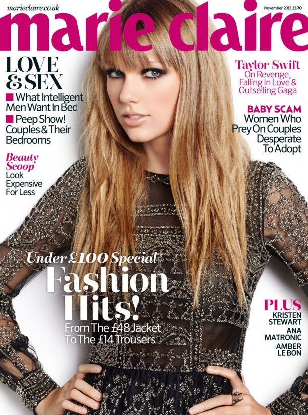 Covers: Marie Claire November 2012